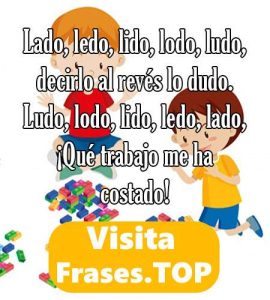 Trabalenguas Cortos para Niños - Frases